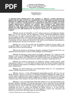 Certification of Leave Credits and Request Letter Format | PDF