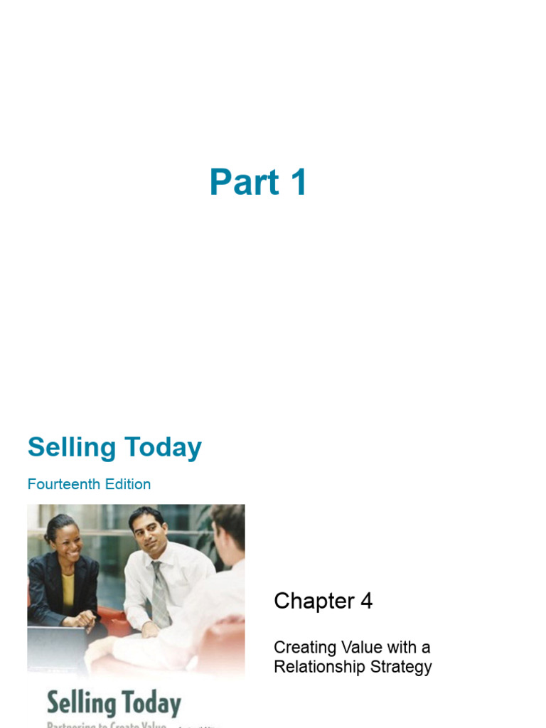 Chapters 4-5-6-7 - Part 1 | Download Free PDF | Sales | Nonverbal ...