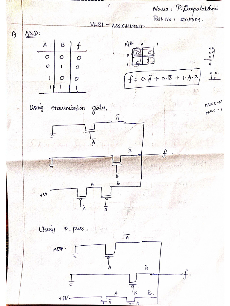 Vlsi Assignment | PDF