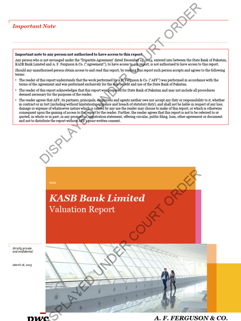 Valuation Report | PDF | Valuation (Finance) | Audit