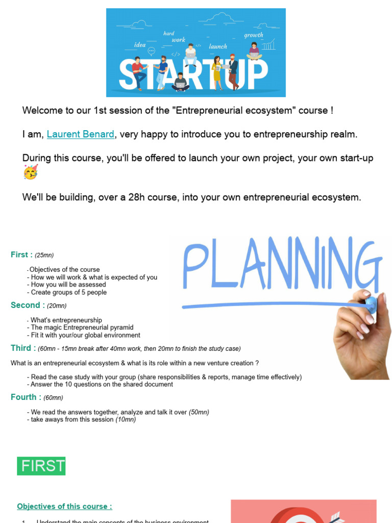 Introduction to Entrepreneurial Ecosystems | PDF | Entrepreneurship ...