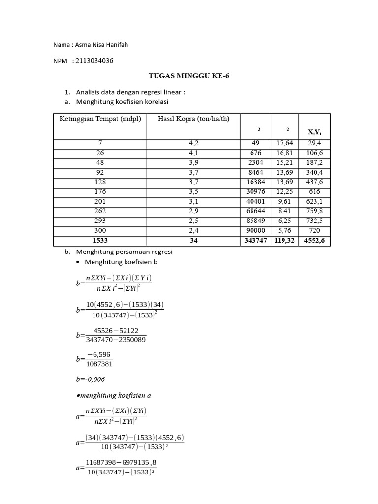 Asma Nisa Hanifah - TM 6 | PDF