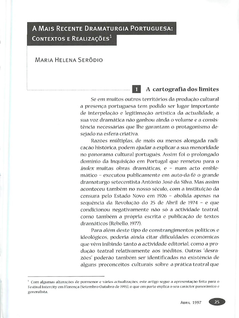Maria Helena Serôdio | PDF