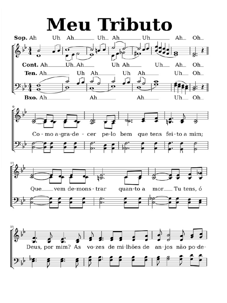 Meu Tributo - Vitorino Silva | PDF