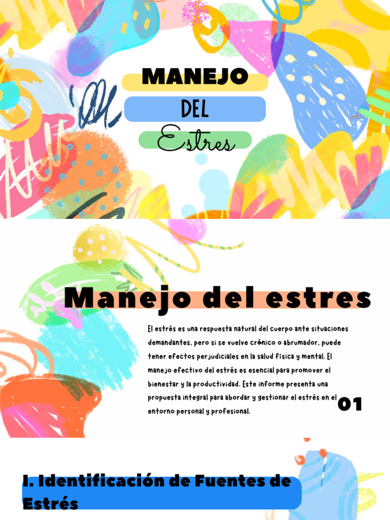 Presentación Manejo Del Estres | PDF | Estrés (biología) | Meditación