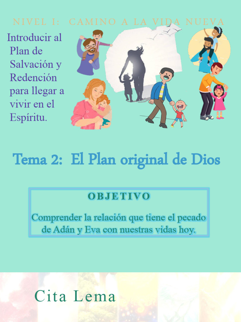 El Plan Original de Dios y el Pecado | PDF | Teología | Creencia ...