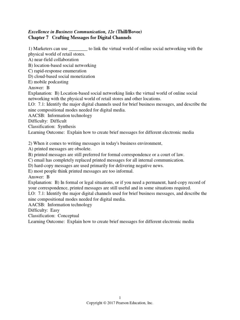 Thill Ebc12 ch07 | PDF | Social Media | Popular Culture & Media Studies