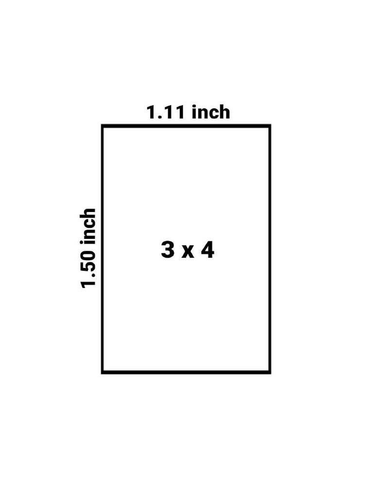 Ukuran Foto 3x4 2 | PDF