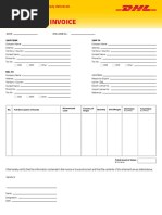 Letter of Acceptance: DHL Express | PDF