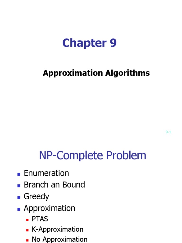 Algo 09 | PDF | Time Complexity | Graph Theory
