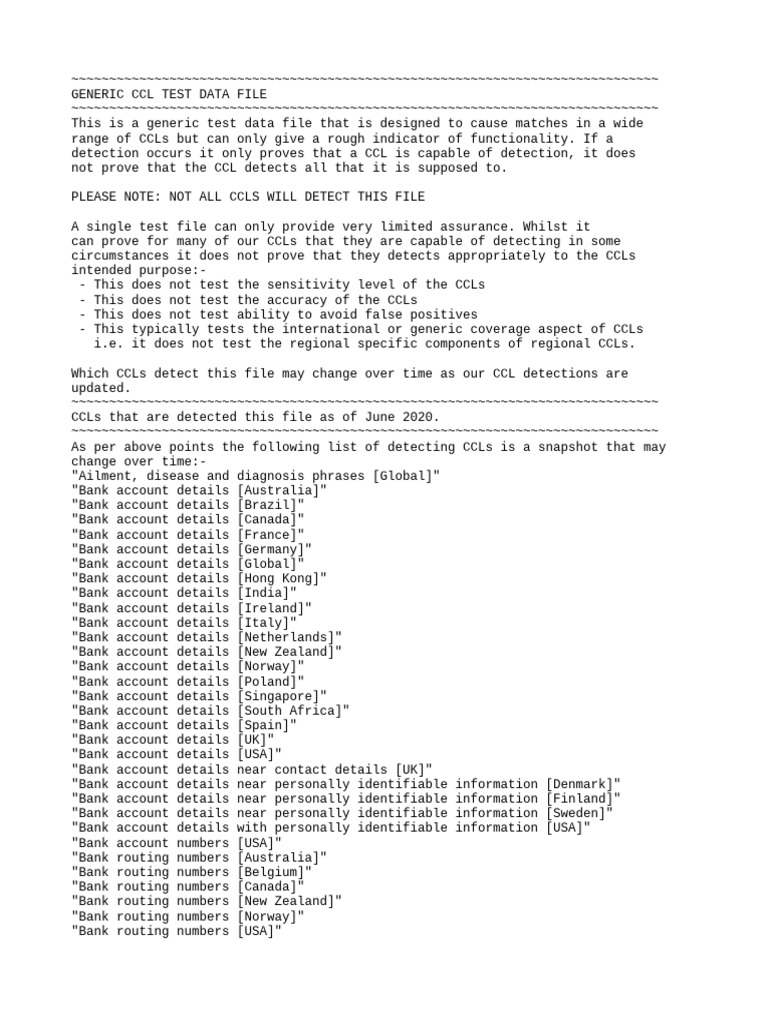 51976-DLP Test File | PDF | Identity Document | Driver's License