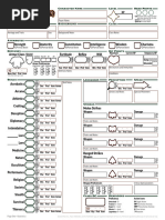Pathfinder 2e Cheat Sheet | PDF