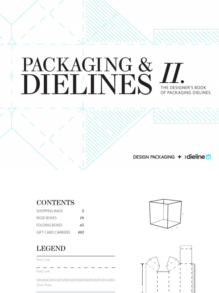 Packaging Dielines Free Book Design Pack | PDF | Packaging And Labeling | Envelope