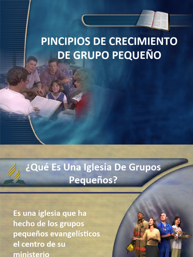 Pincipios de Crecimiento de Grupo Pequeno | PDF