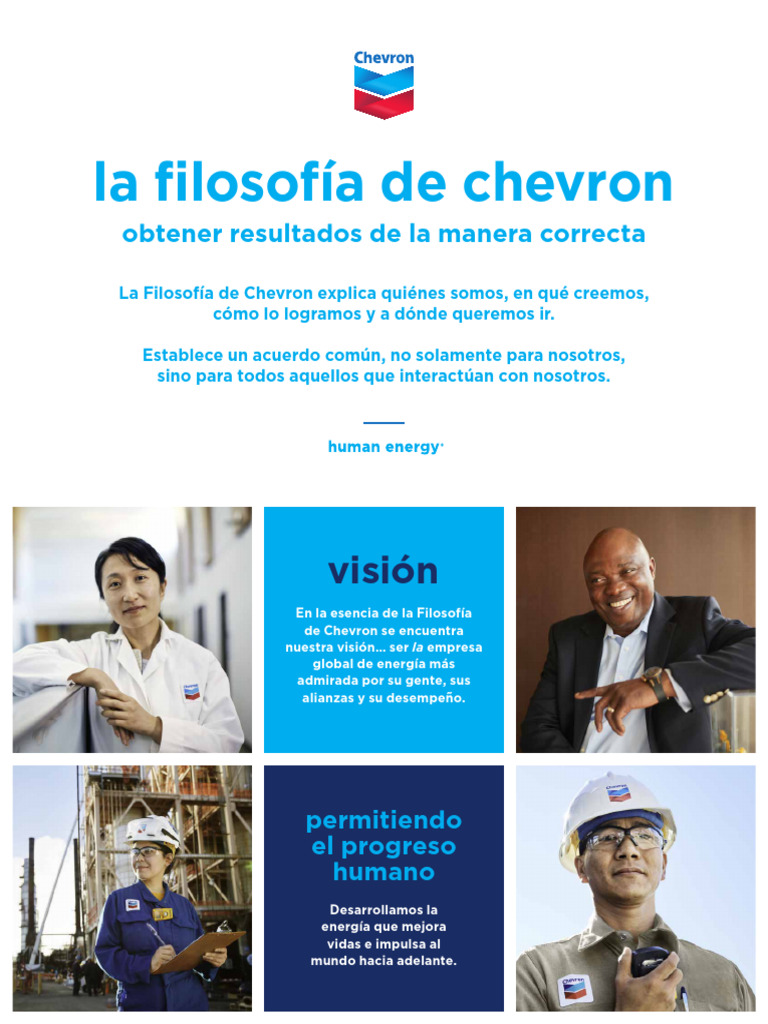 The Chevron Way Spanish Latin American | PDF | Marketing | Business