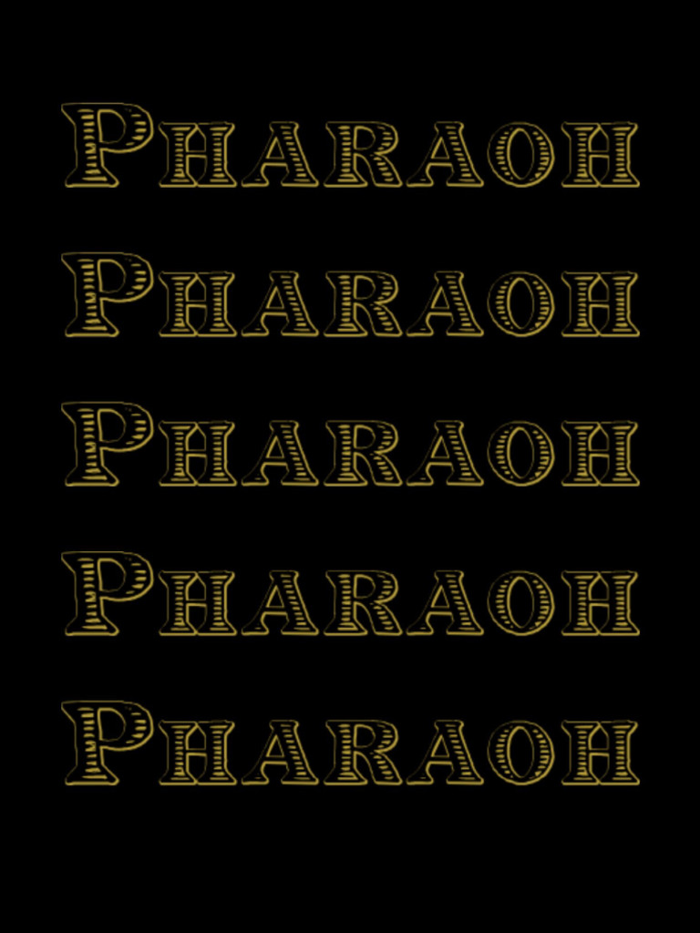 Pharaoh | PDF