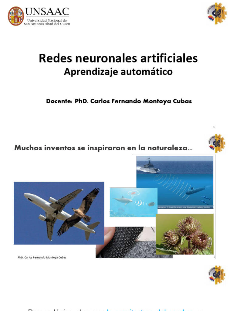 MC886-Redes Neuronales 2 | PDF | Red neuronal artificial | Algoritmos y ...