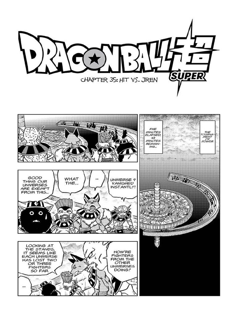 Dragon Ball Super Chapter 35 | PDF