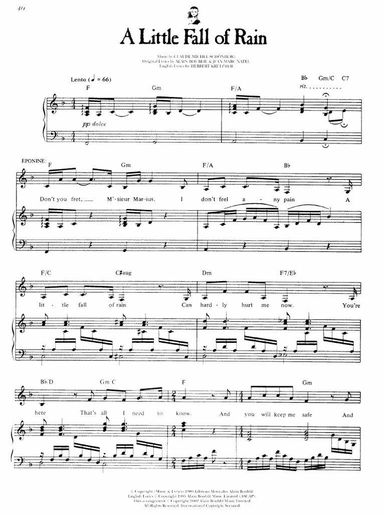 A Little Fall of Rain | PDF