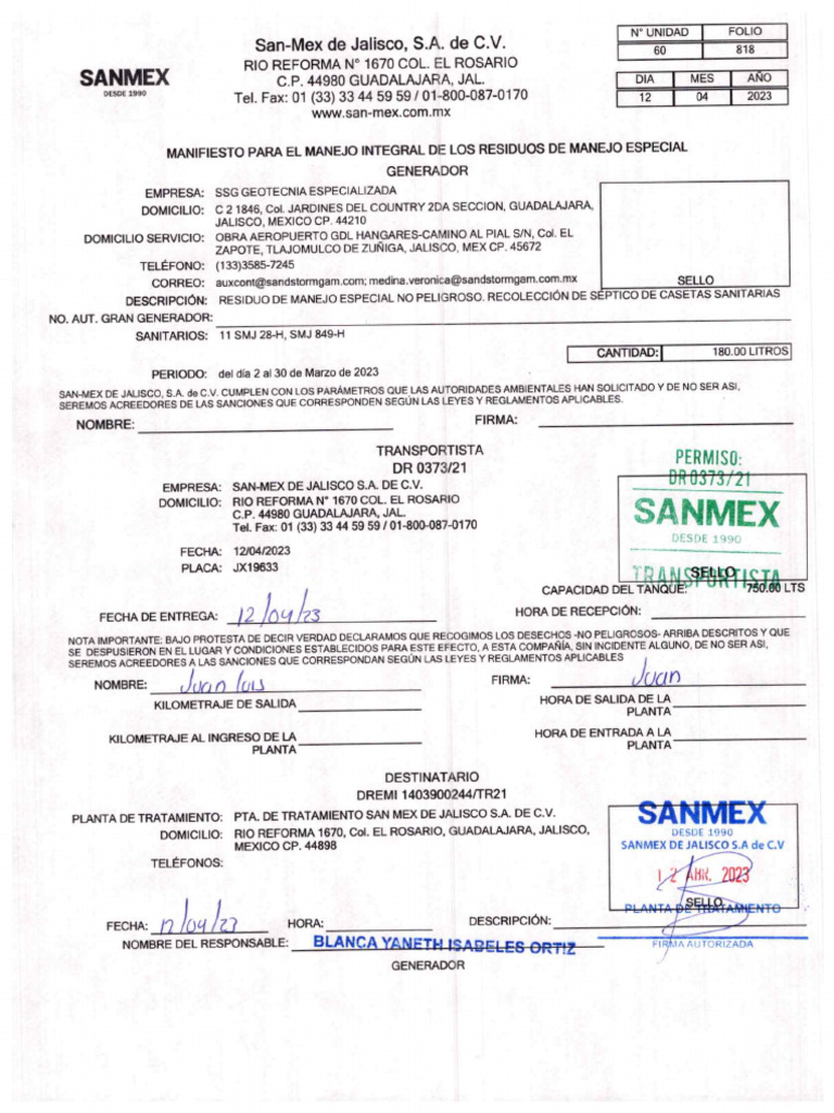 SSG, Obra Aeropuerto GDL | PDF