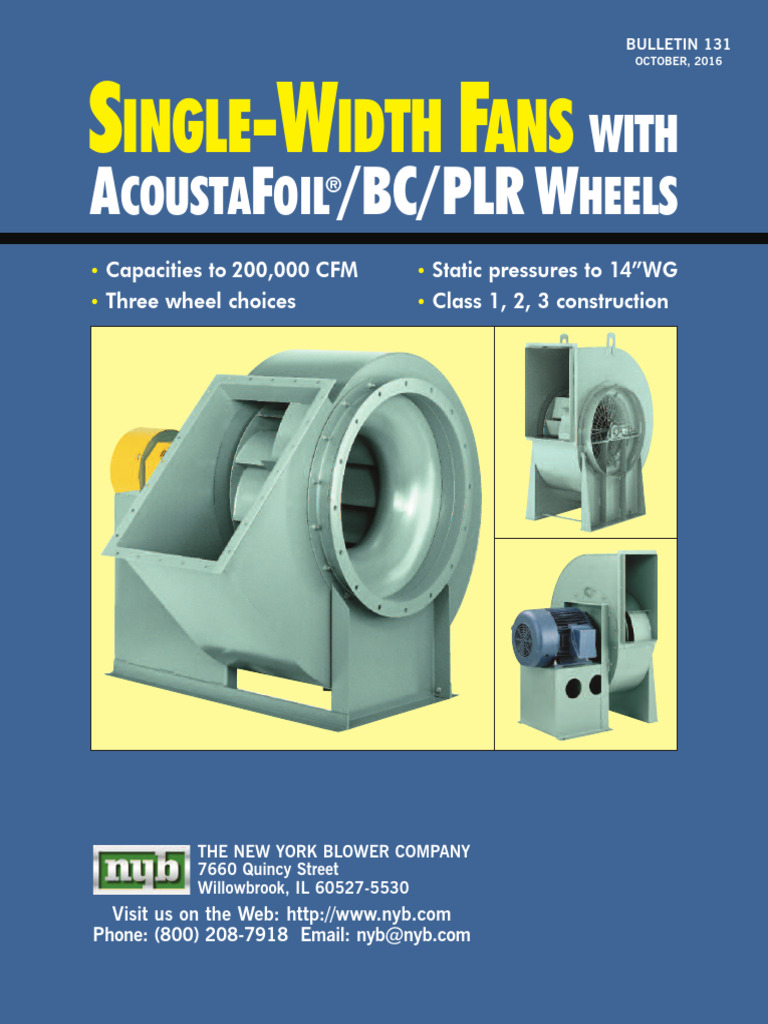 131 Single Width Fans | PDF | Belt (Mechanical) | Door
