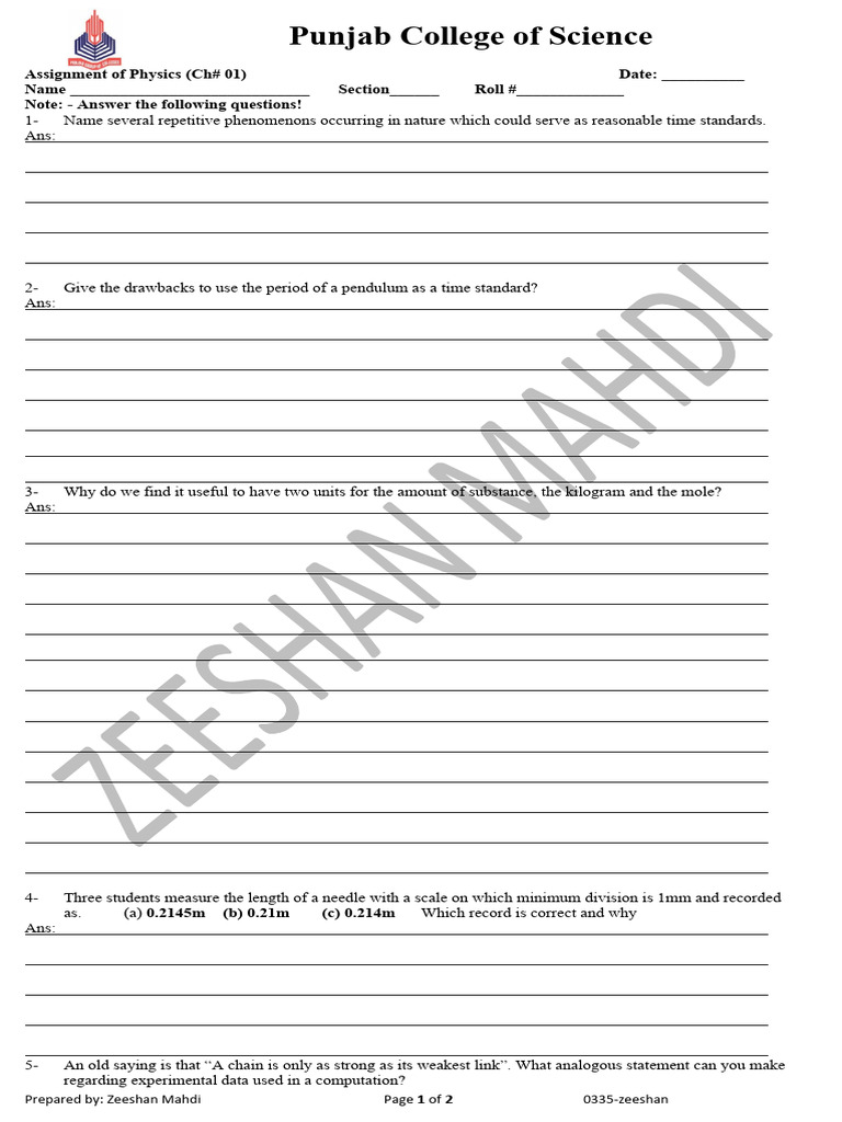 11st Year Assignment 1 | PDF | Teaching Methods & Materials