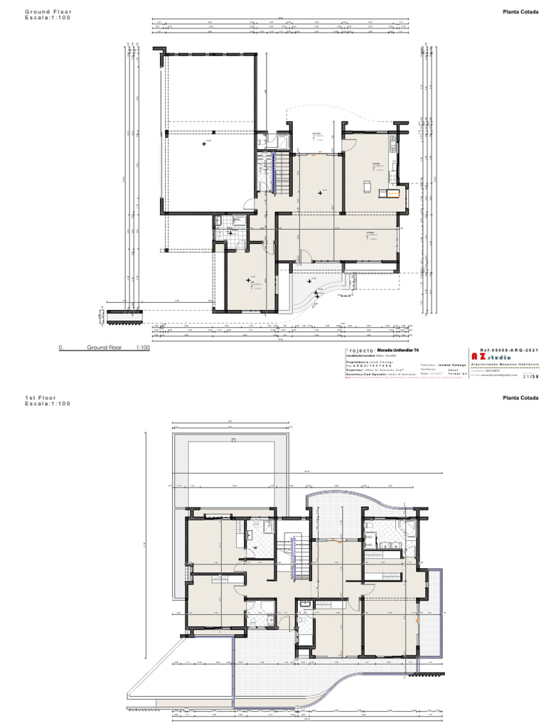 A.07 Planta Cotada | PDF