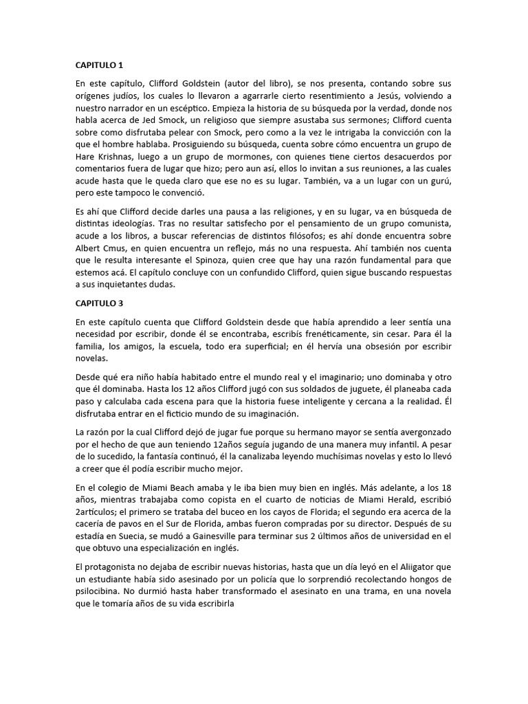 Resumenes de Libros | PDF