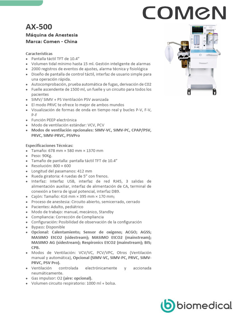 Ax 500 | PDF | Tecnología