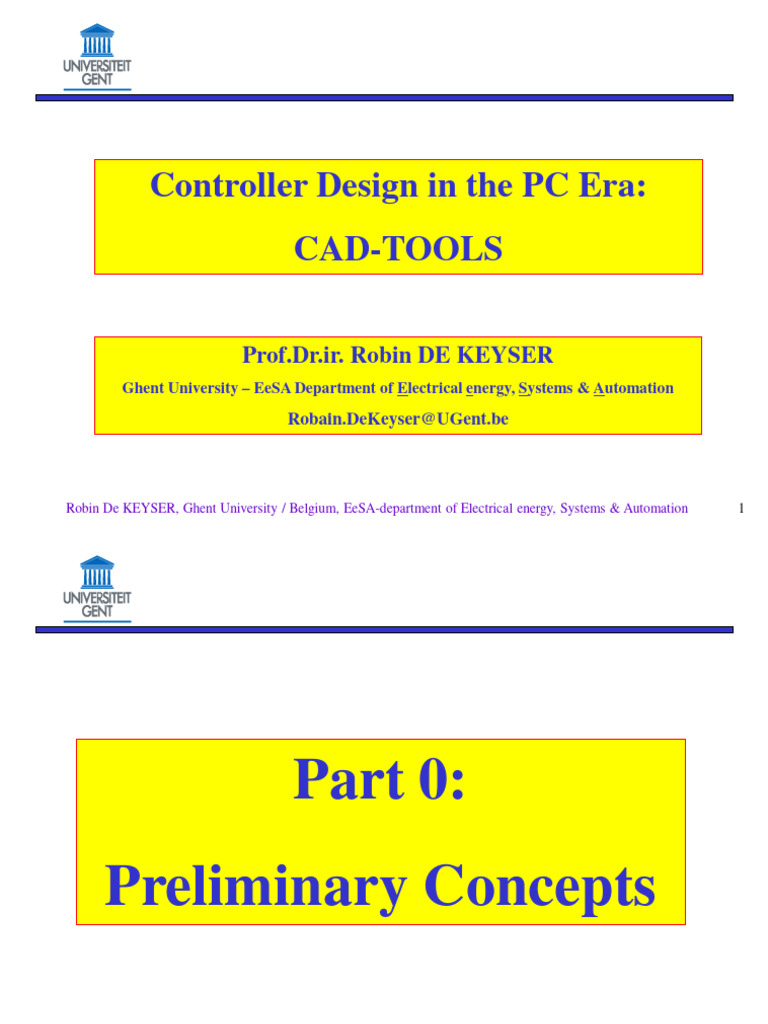 Slides Robin CAD | PDF | Control Theory | Systems Science