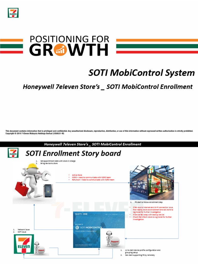 SOTI MobiControl Enrollment Guide | PDF | Cyberspace | Computer Networking