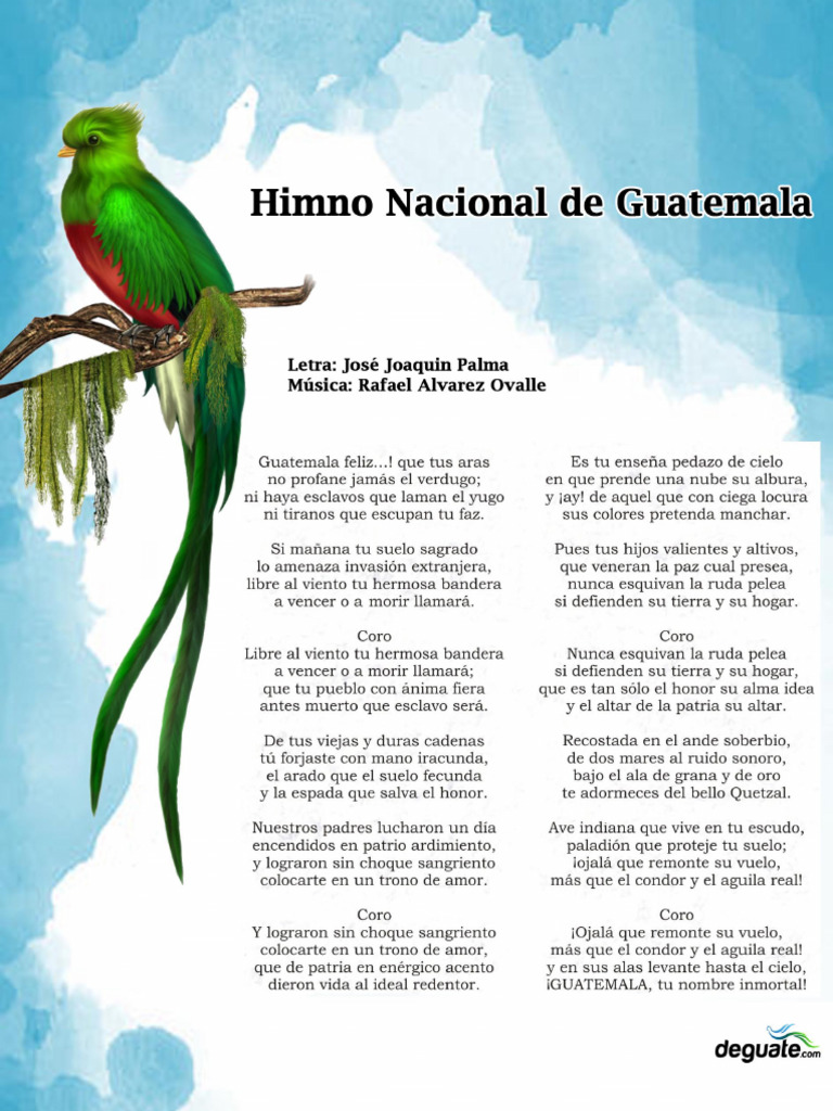 Himno nacional de Guatemala | PDF