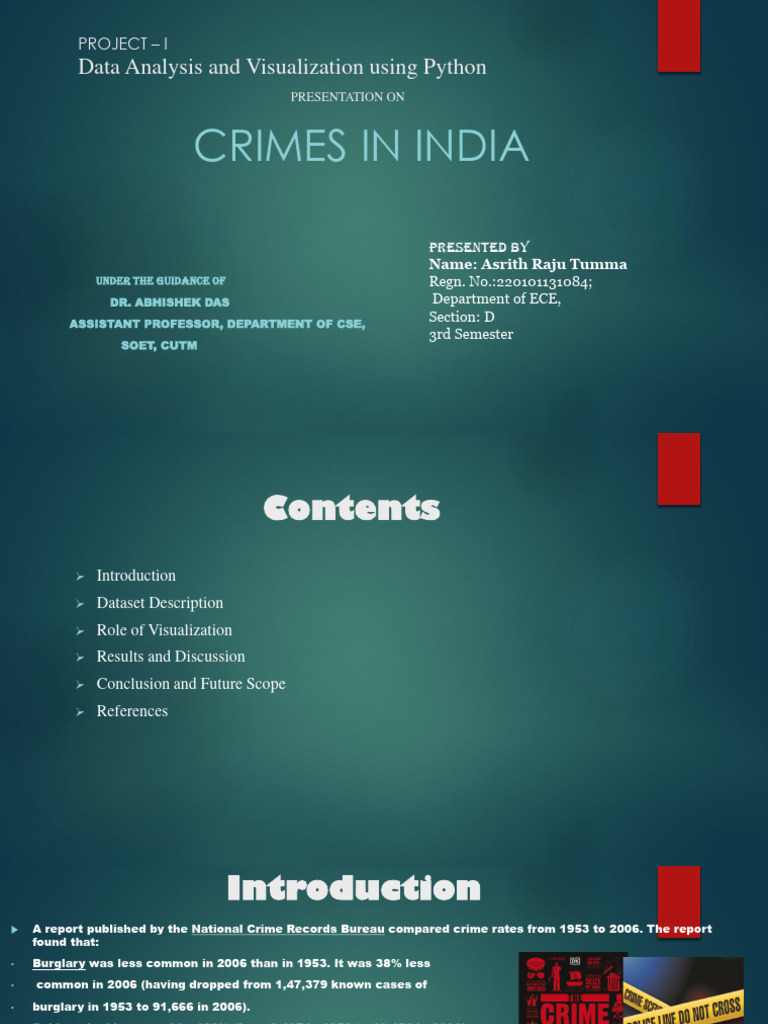 Crimes in India | PDF | Crimes | Crime & Violence