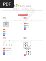 INTSO - MTSO - Grade-5 - Practice Paper-1 - 2024 | PDF | Arithmetic ...