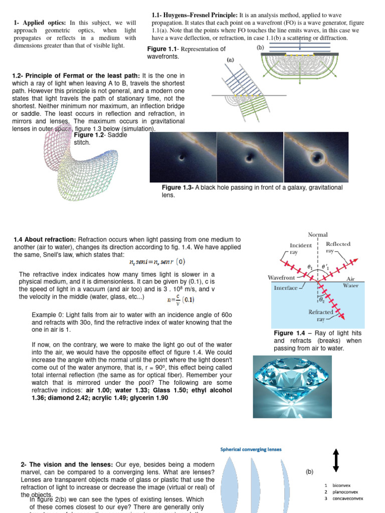 Physics Part3 Pdf Mirror Optics