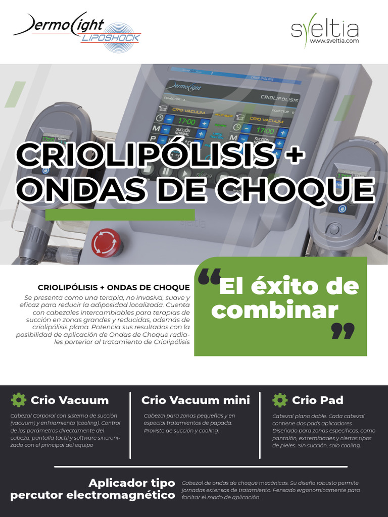 datos tecnicos Liposhock | PDF