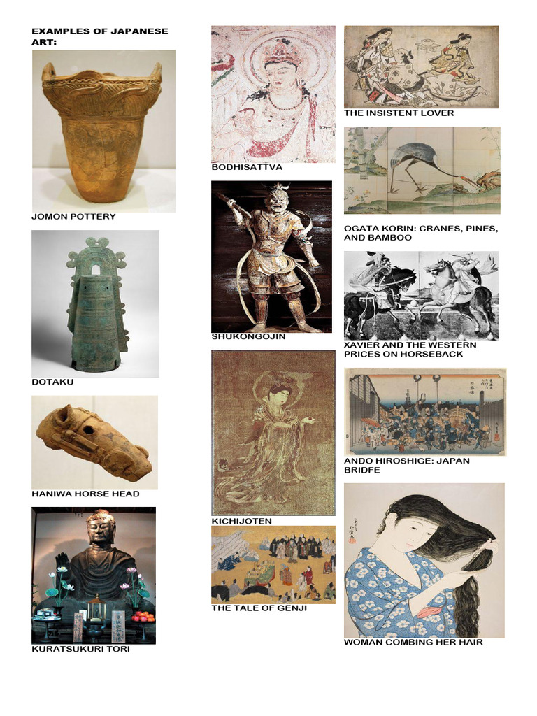 Examples of Japanese Art | PDF