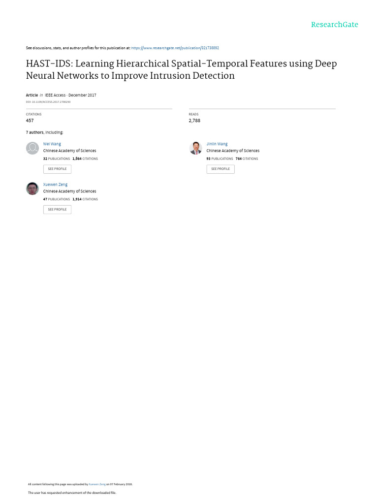 HAST-IDS Learning Hierarchical Spatial-Temporal Fe | PDF | Computer ... HAST-IDS Learning Hierarchical Spatial-Temporal Fe | PDF | Computer ...