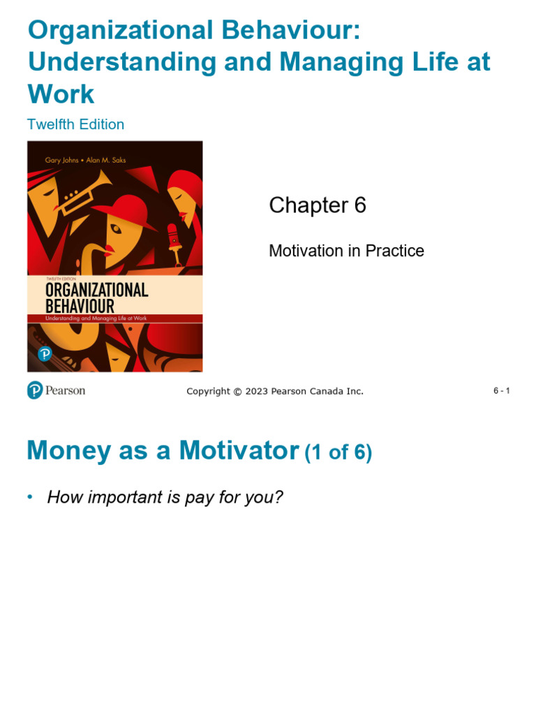 Chapter 6 | PDF | Incentive | Motivation Chapter 6 | PDF | Incentive | Motivation