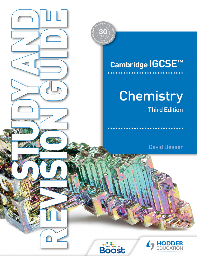 David Besser - Cambridge IGCSE™ Chemistry Study and Revision Guide ...