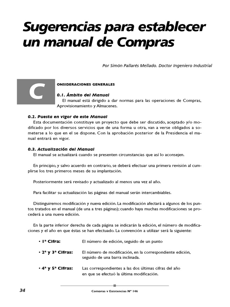 Manual de Compras | PDF | Business | Negocios económicos