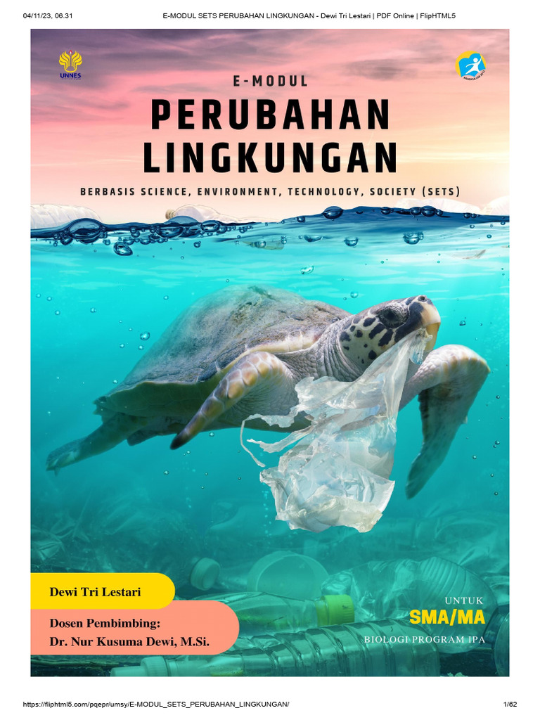 E-Modul Sets Perubahan Lingkungan - Dewi Tri Lestari - PDF Online ...