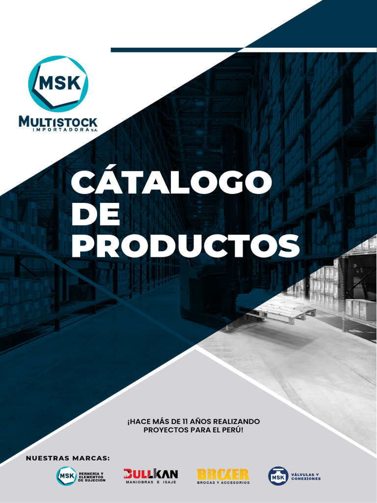 Catálogo de Pernos y Tuercas MSK | PDF | Tornillo | Arandela (Hardware)