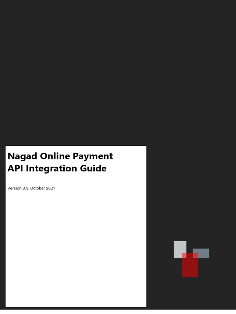 Nagad Online Payment API Integration Guide v3.3 | PDF | Public Key Cryptography | Encryption