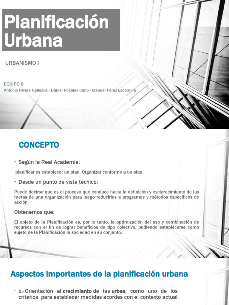 Planificacion Urbana | PDF | Planificación urbana | Planificación