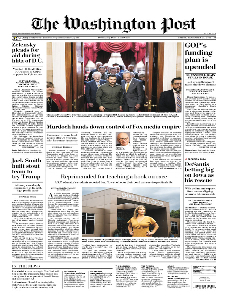 The Washington Post - September 22 2023 - The Washington Post | PDF ...