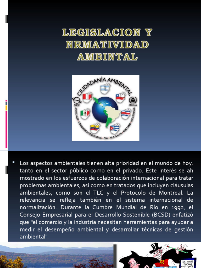 Normas Ambientales | PDF | Sustentabilidad | La contaminación del aire