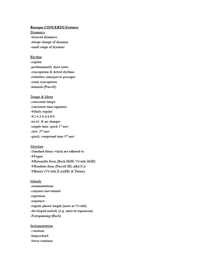 Music Revision Note | PDF | Harmony | Chord (Music)