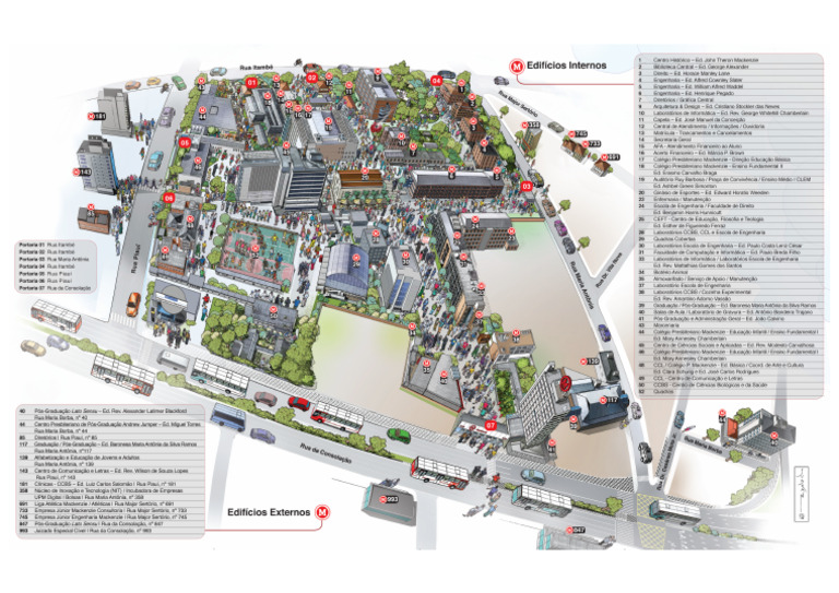 Mapa Campus Higienopolis | PDF