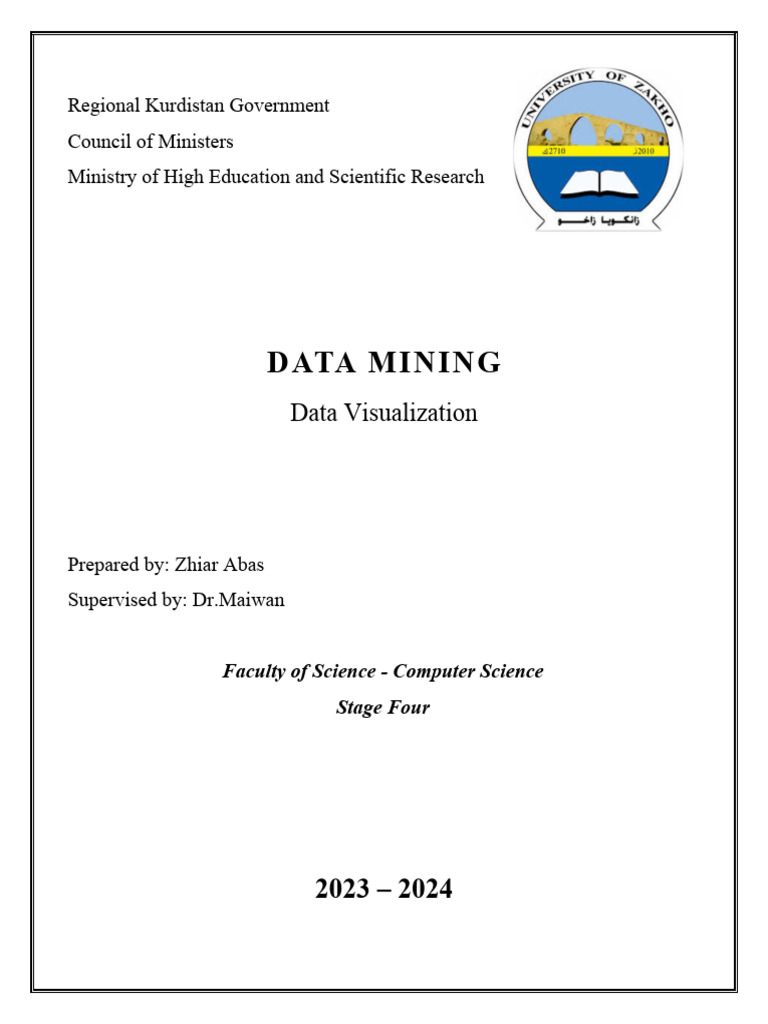 Data Visualization in Data Mining | PDF | Infographics | Data Analysis